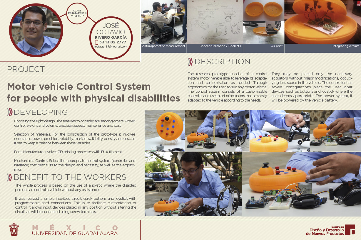 Motor Vehicle Control System for People with Physical Disabilities ...