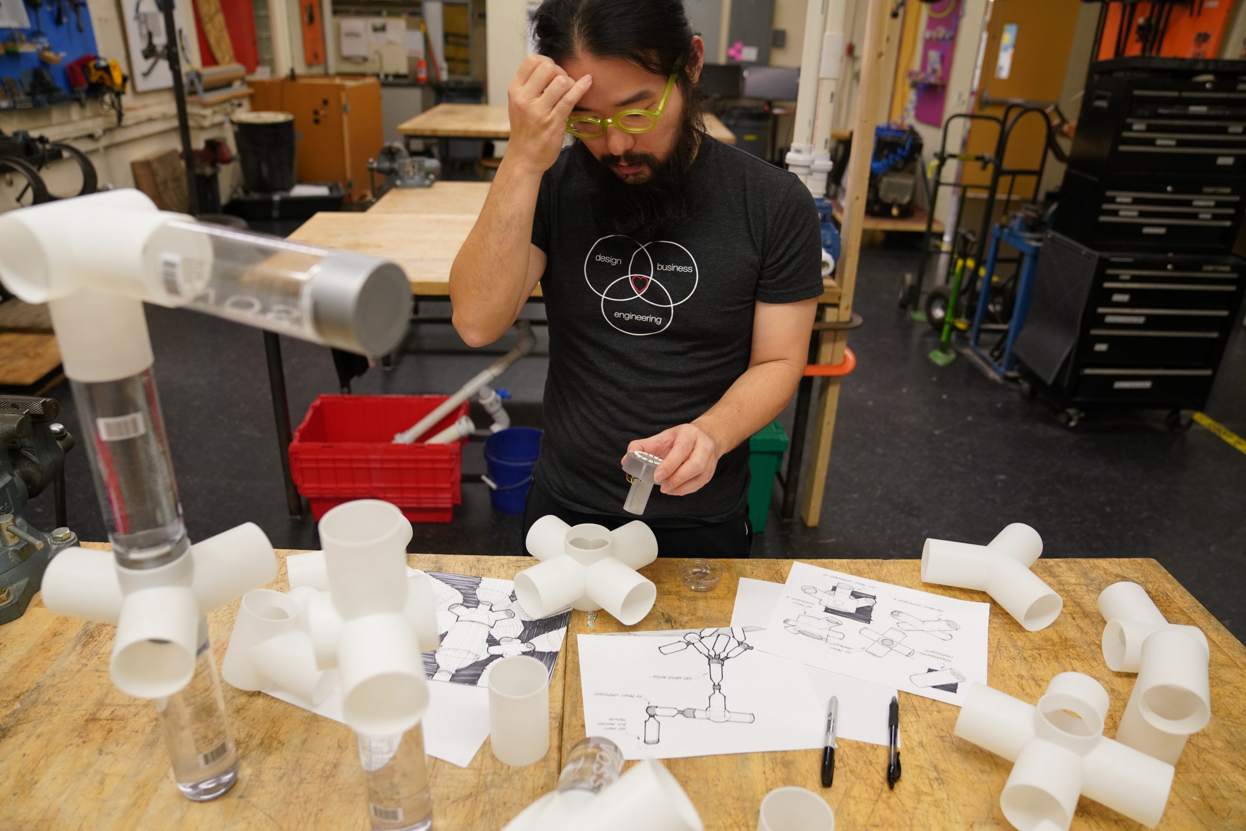 Tube 7 – Modular Lamp Design – Prototypes for Humanity