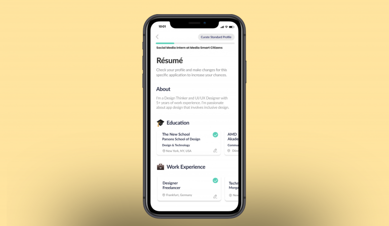 Pizi - Job Applications Made Easy - Prototypes for Humanity