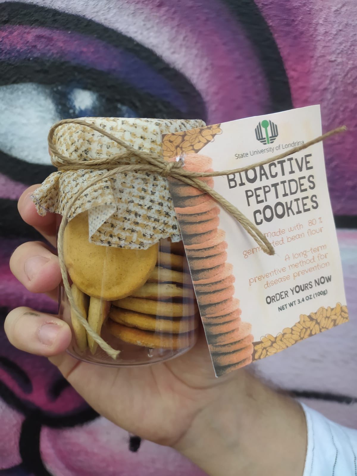 Bioactive Peptides Cookies – Prototypes for Humanity