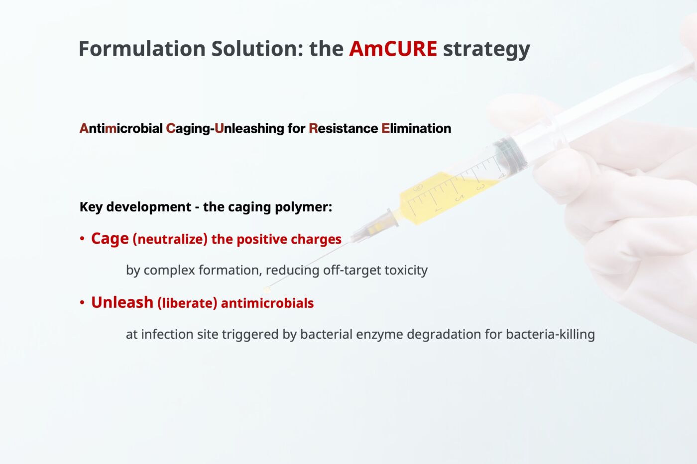 AmCURE Antibiotic – Prototypes for Humanity