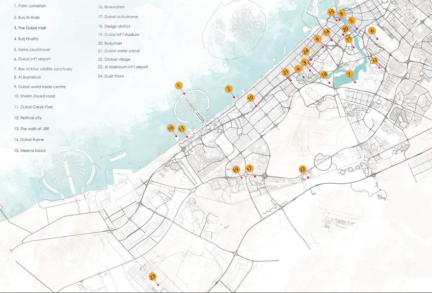 Dubai – Cities within the City of the Future – Prototypes for Humanity